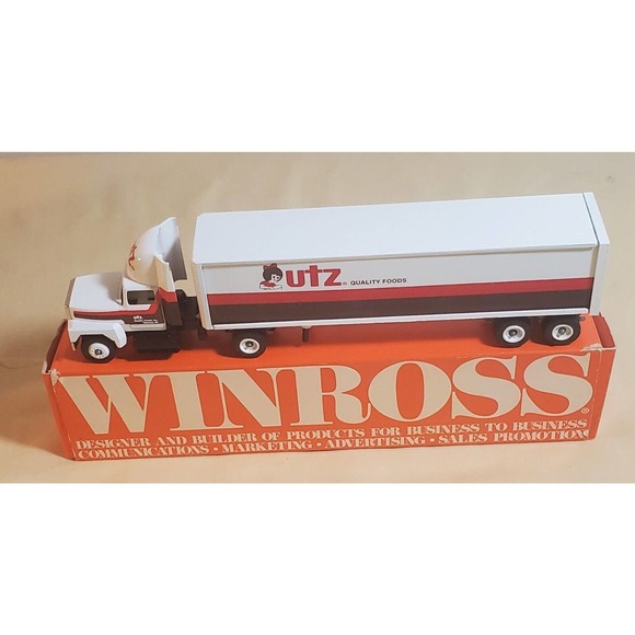 Winross | Toys | Winross Utz Quality Foods Hanover Pa Ford 900 Single ...
